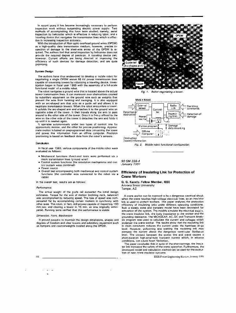Efficiency of Insulating Link for Protection of Crane Worker | IEEE ...