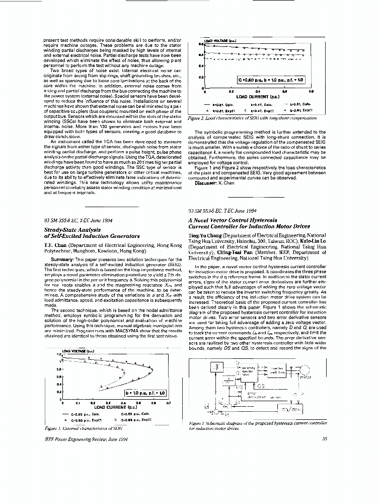 A novel vector control hysteresis current controller for induction ...