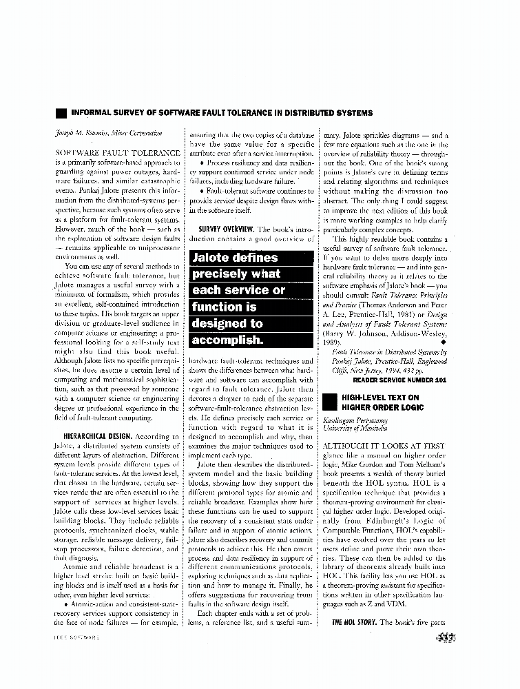 High-Level Text on Higher Order Logic | IEEE Journals & Magazine | IEEE ...