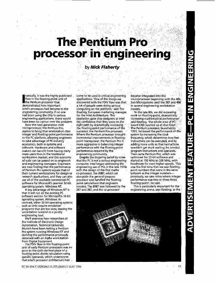The Pentium Pro processor in engineering | IET Journals & Magazine ...