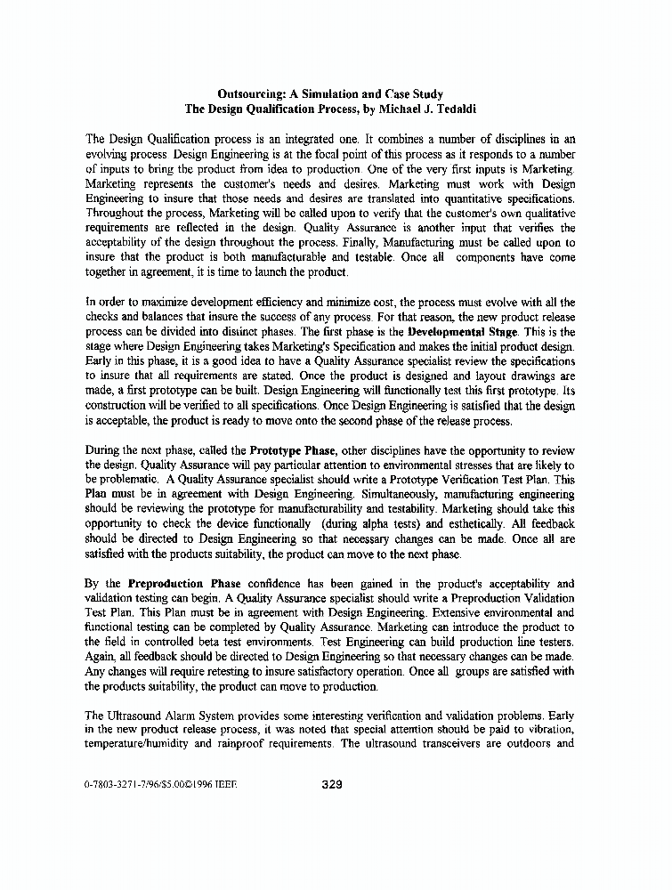 The Design Qualification Process | IEEE Conference Publication | IEEE ...