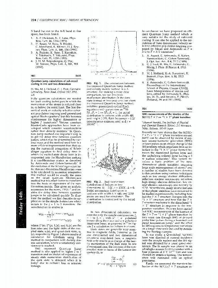 SHG measurements of the kinetics of the Si | IEEE Conference ...