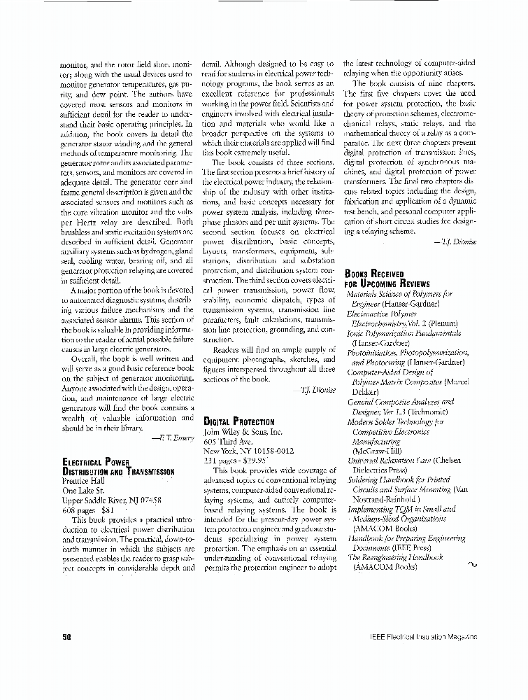 Digital protection | IEEE Journals & Magazine | IEEE Xplore