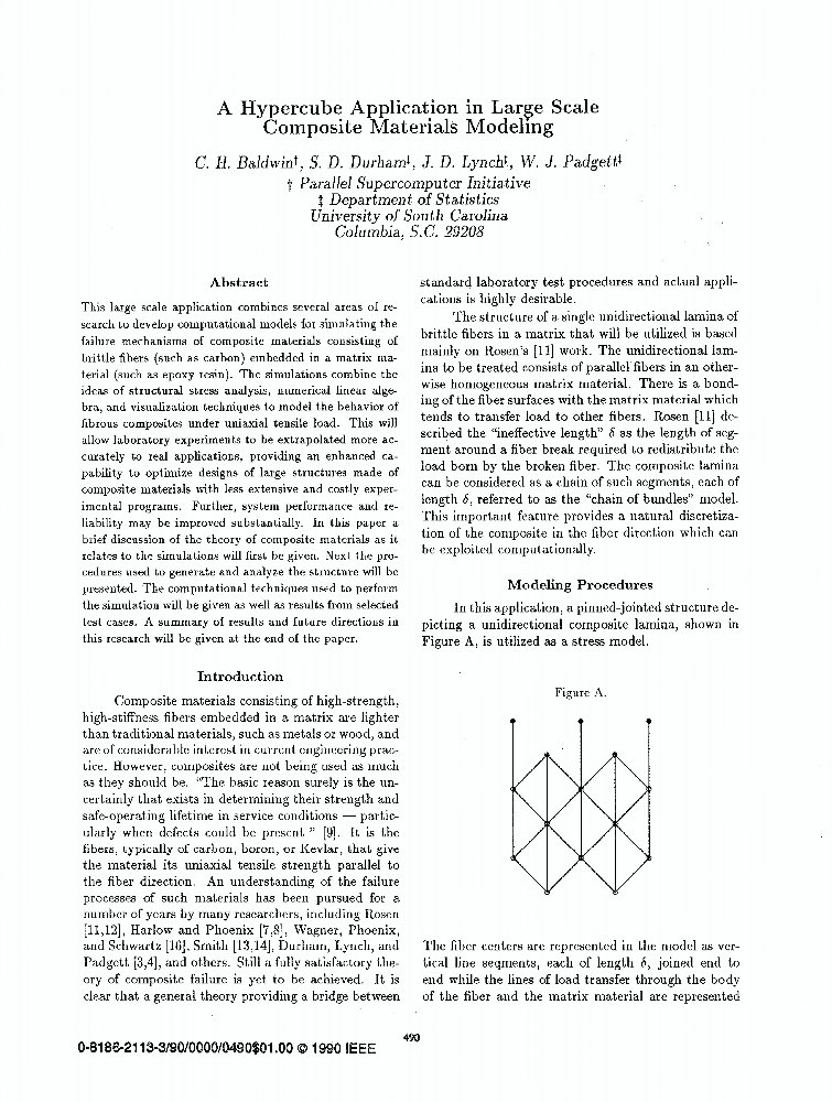 A Hypercube Application in Large Scale Composite Materials Modeling | IEEE Conference ...
