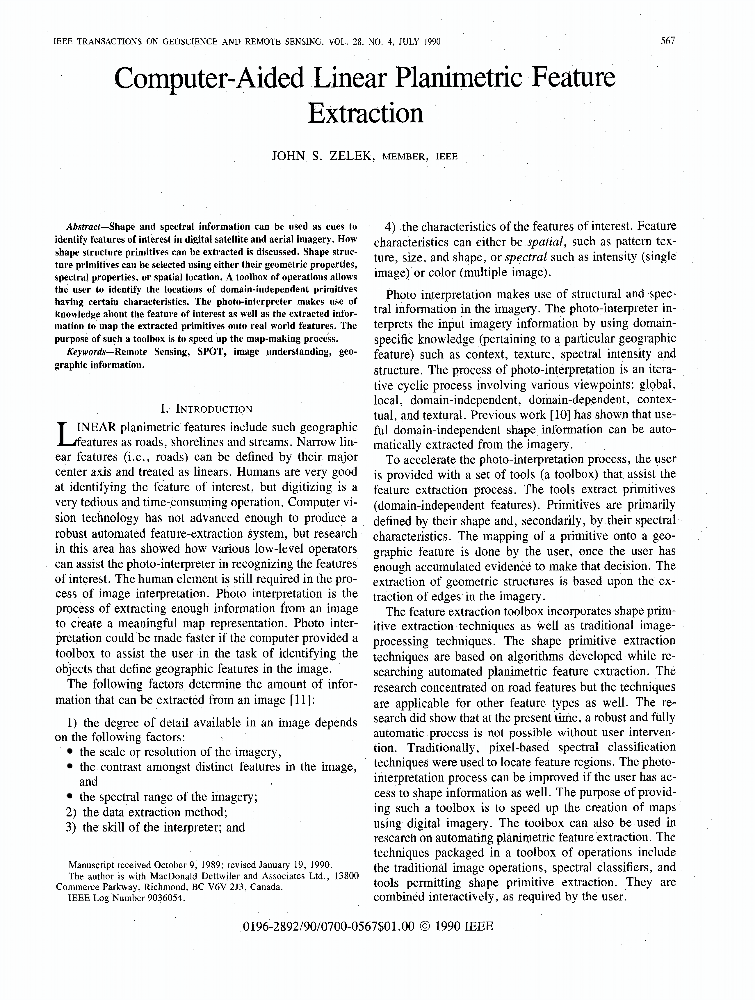 Computer-aided Linear Planimetric Feature Extraction | IEEE Journals ...