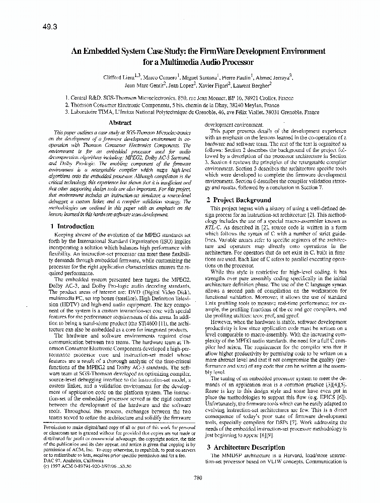 An Embedded System Case Study: The Firm Ware Development Environment ...