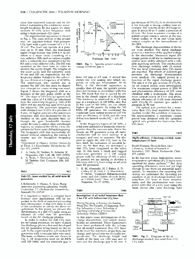 Slab Co, Lasers Excited By All Solid State Rf Generators | IEEE ...