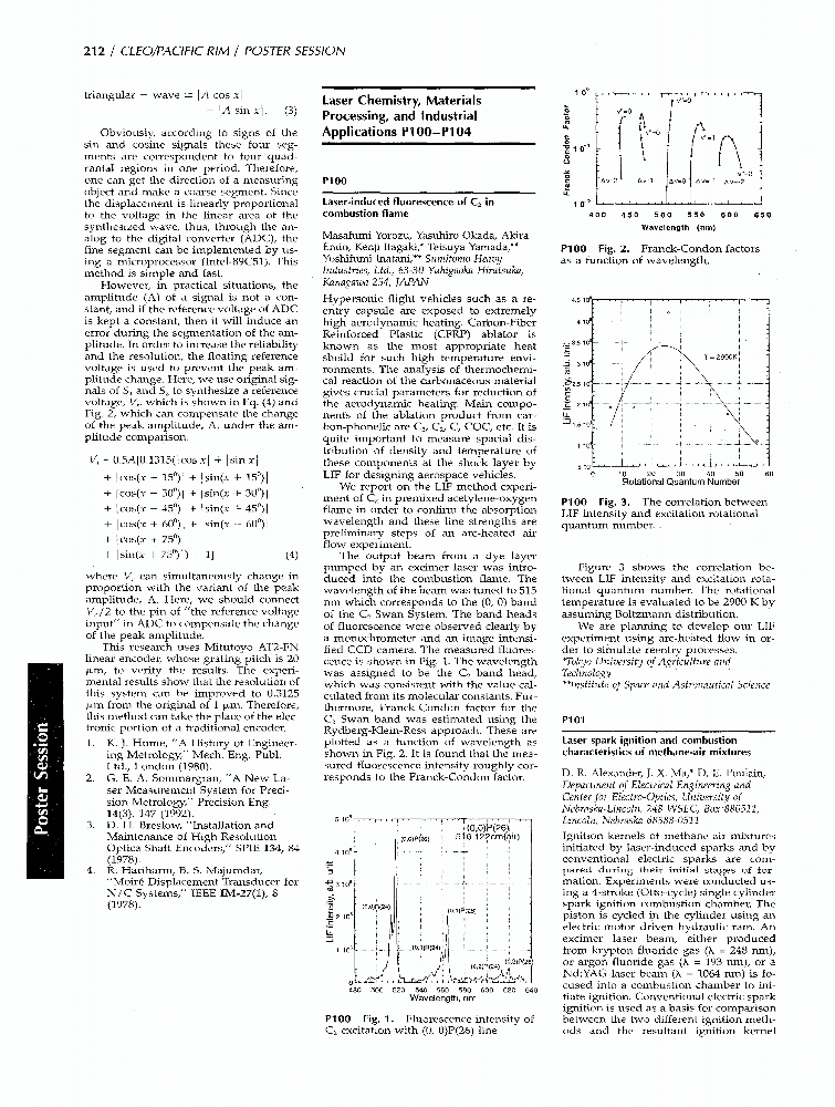 Laser-induced Fluorescence Of C2 In Combustion Flame | IEEE Conference ...