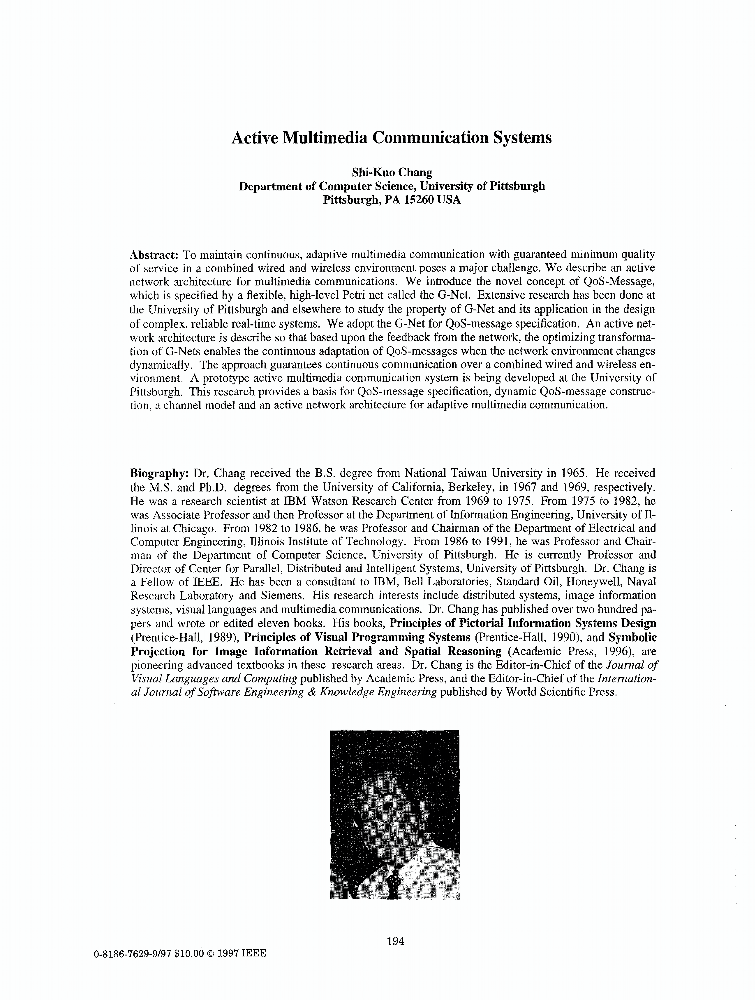 Active Multimedia Communication Systems | IEEE Conference Publication ...