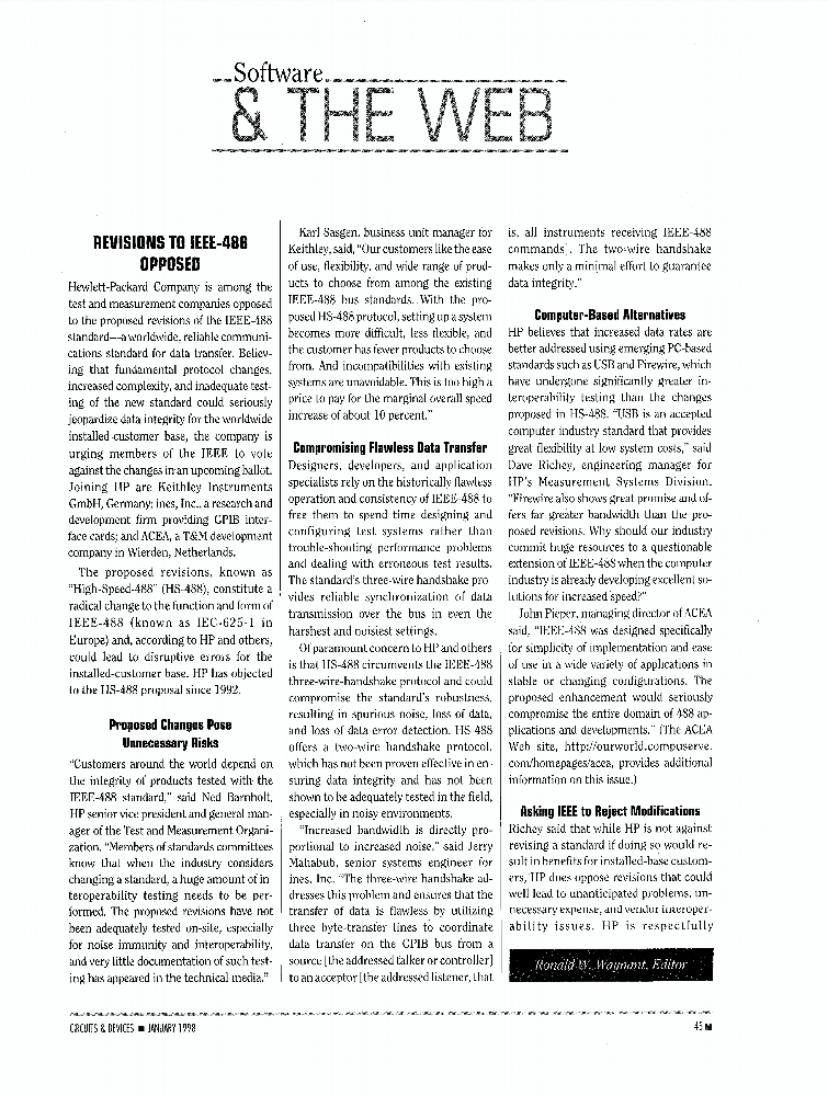 Software & The Web | IEEE Journals & Magazine | IEEE Xplore