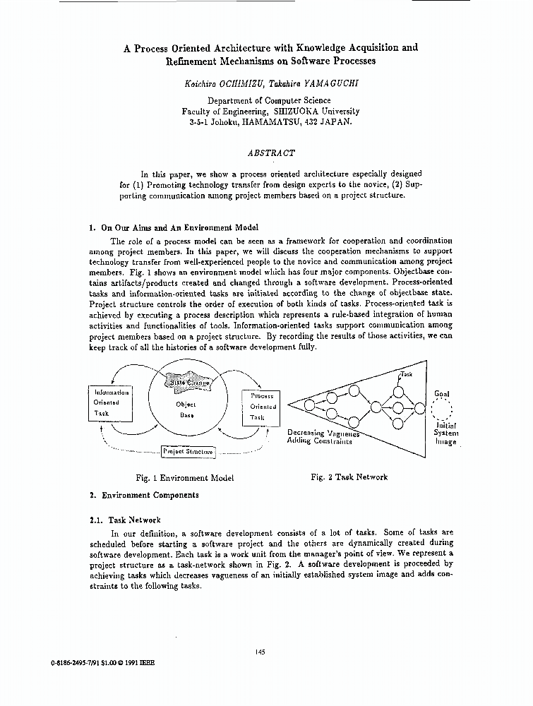 A Process Oriented Architecture with Knowledge Acquisition and ...