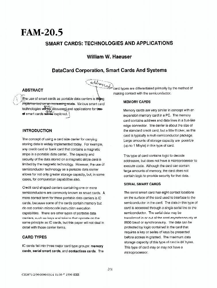 Smart Cards: Technologies and Applications | IEEE Conference ...