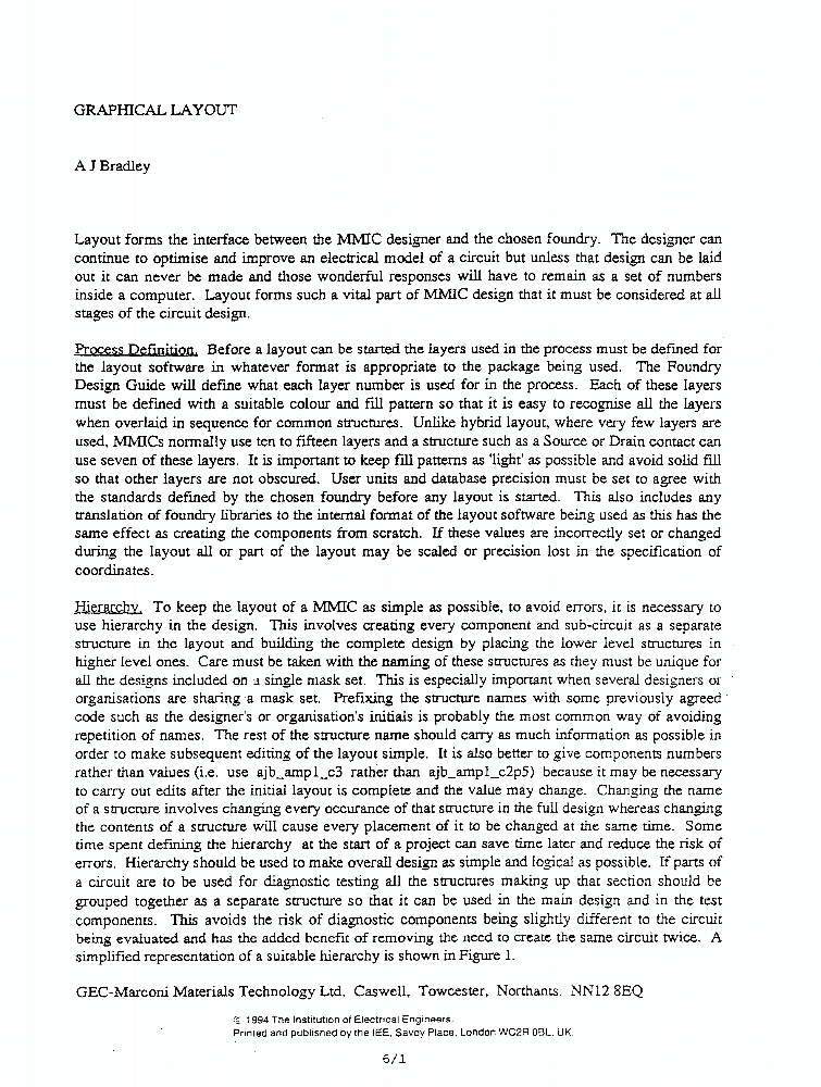 Graphical Layout | IET Conference Publication | IEEE Xplore