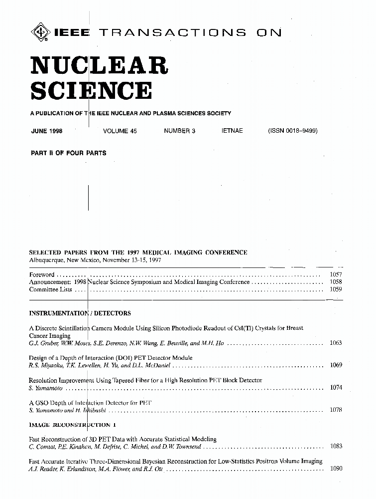 Table of Contents | IEEE Journals & Magazine | IEEE Xplore