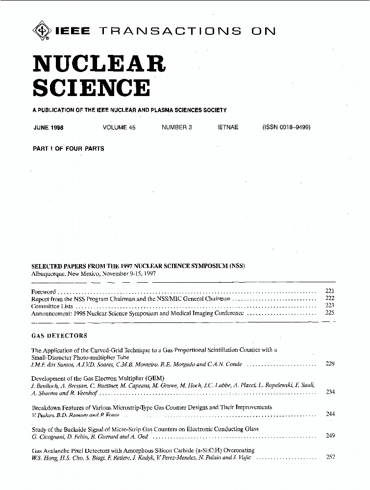 Table of Contents | IEEE Journals & Magazine | IEEE Xplore