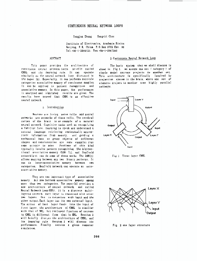 Continuous Neural Network Loops | IEEE Conference Publication | IEEE Xplore