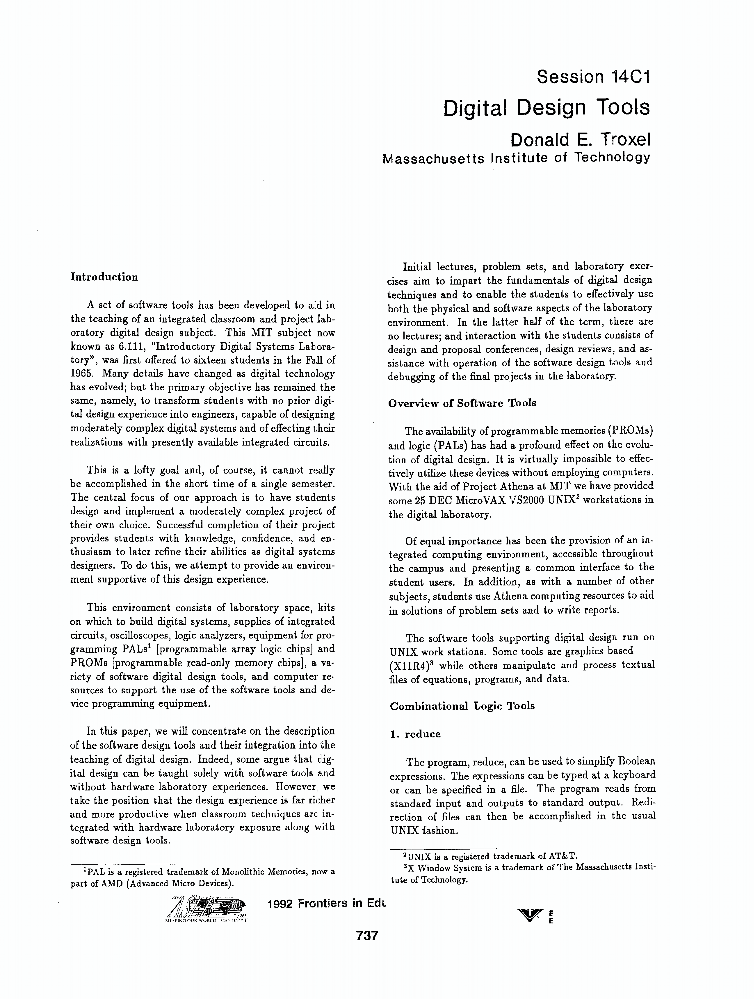 Digital Design Tools | IEEE Conference Publication | IEEE Xplore