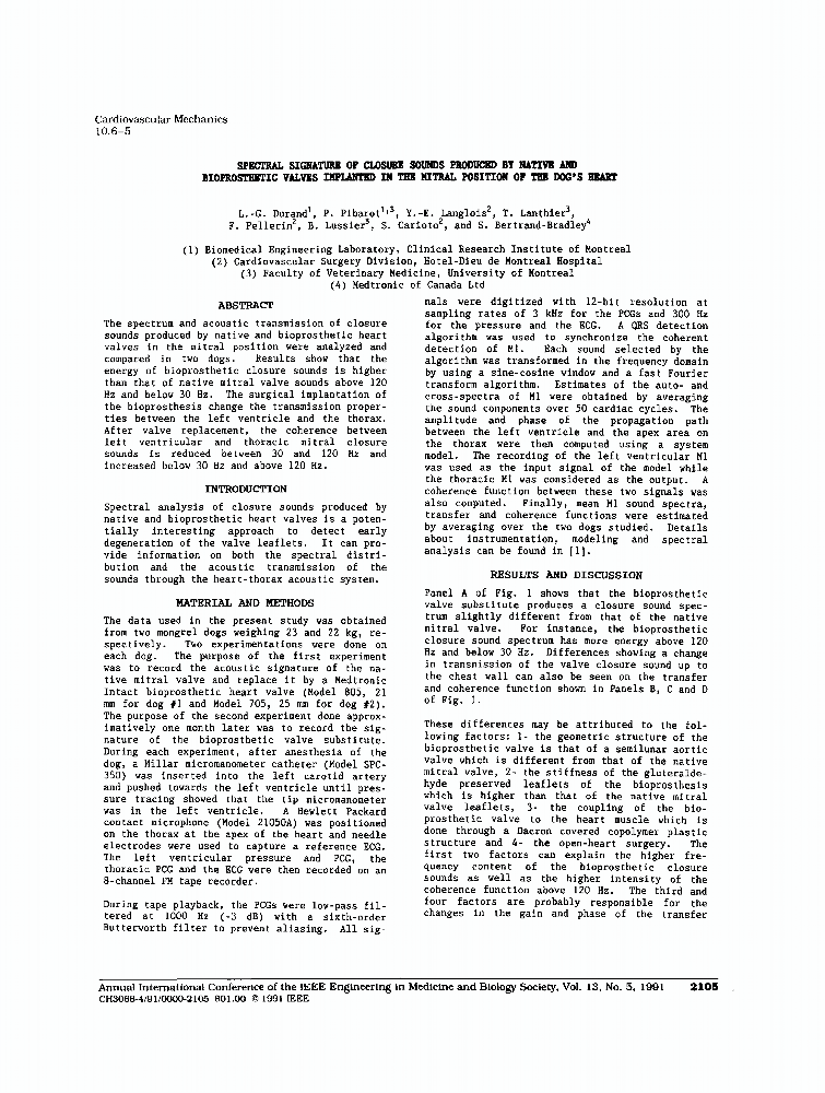 Spectral signature of closure sounds produced by native and ...