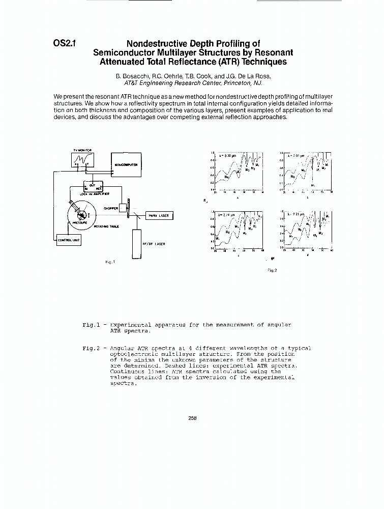 Nondestructive Depth Profiling Of Semiconductor Multilayer Structures ...