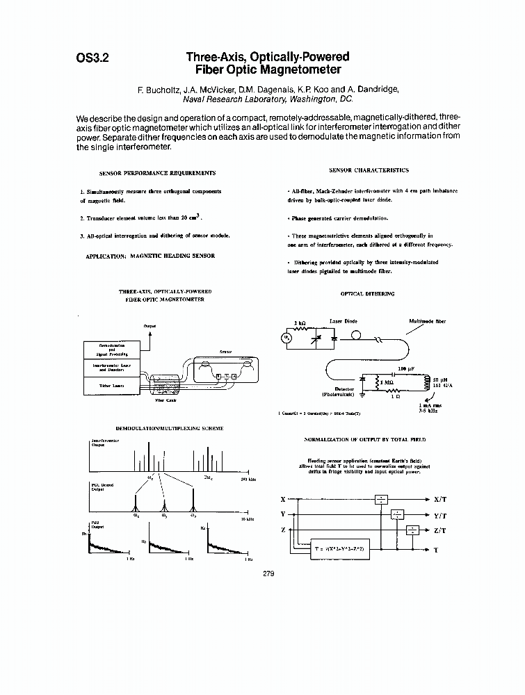 Three-axis, Optically-powered Fiber Optic Magnetometer | IEEE ...