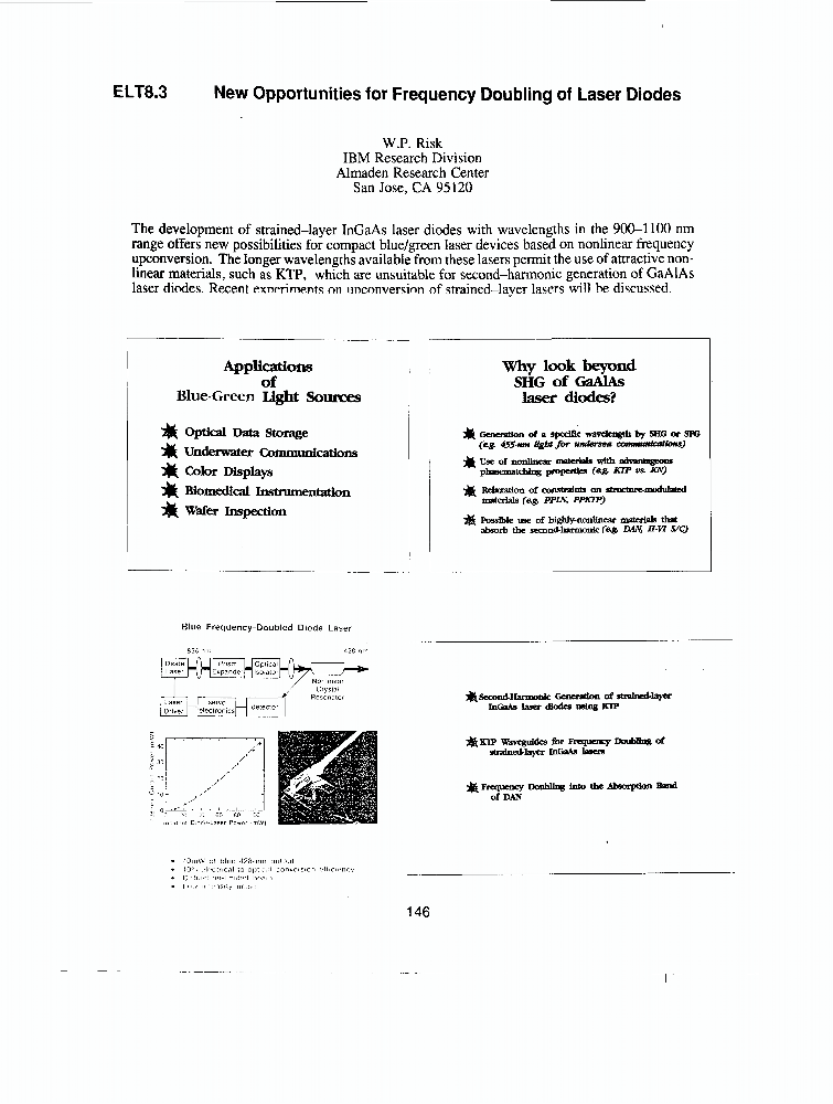 New Opportunities For Frequency Doubling Of Laser Diodes | IEEE ...