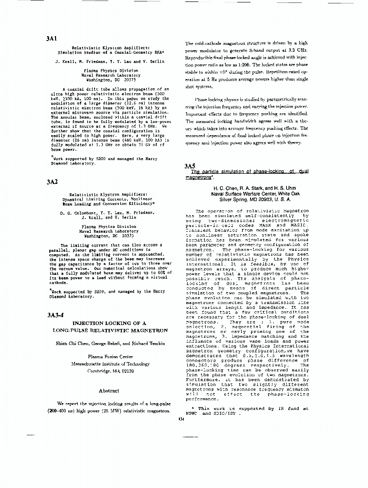 Injection Locking Of A long-pulse relativistic magnetron | IEEE ...