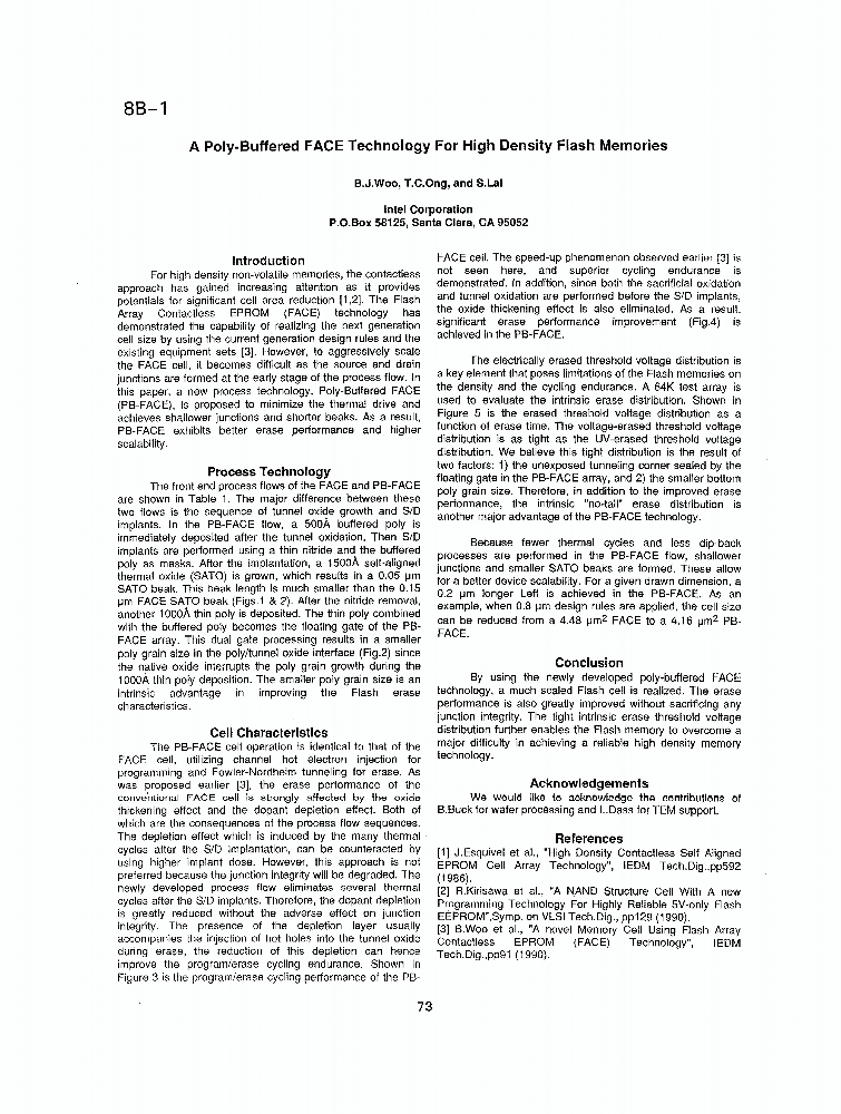 A Poly-Buffered Face Technology for High Density Flash Memories | IEEE ...