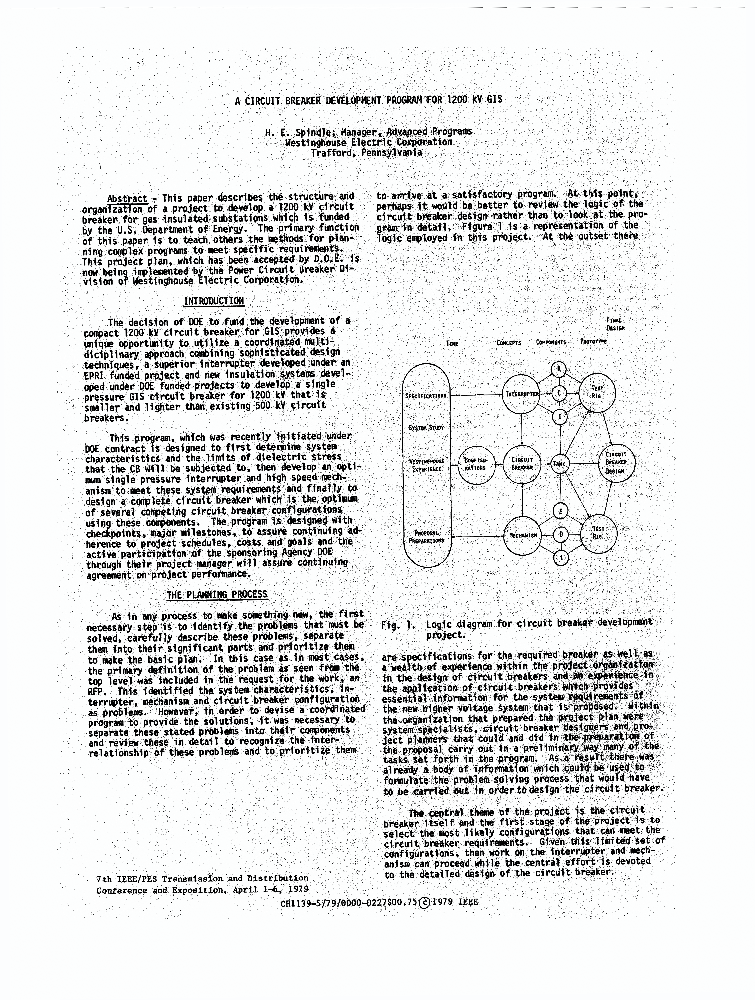 A Circuit Breaker Development Program for 1200 kV GIS | IEEE Conference ...