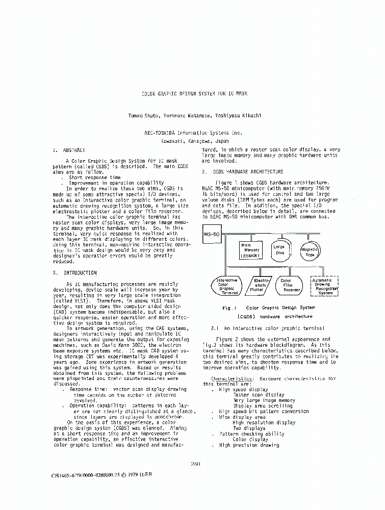 Color Graphic Design System for IC Mask | IEEE Conference Publication ...