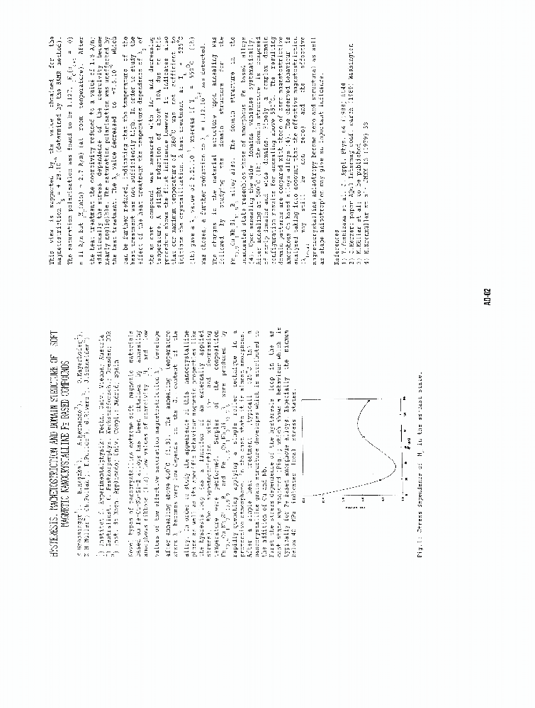 Hysteresis, Magnetorestriction and Domain Structure of Soft Magnetic ...