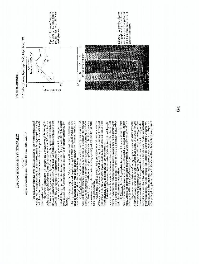 Improving track density by lithography | IEEE Conference Publication ...