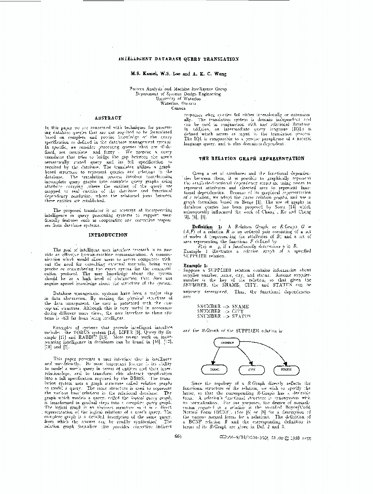 Intelligent Database Query Translation | IEEE Conference Publication ...