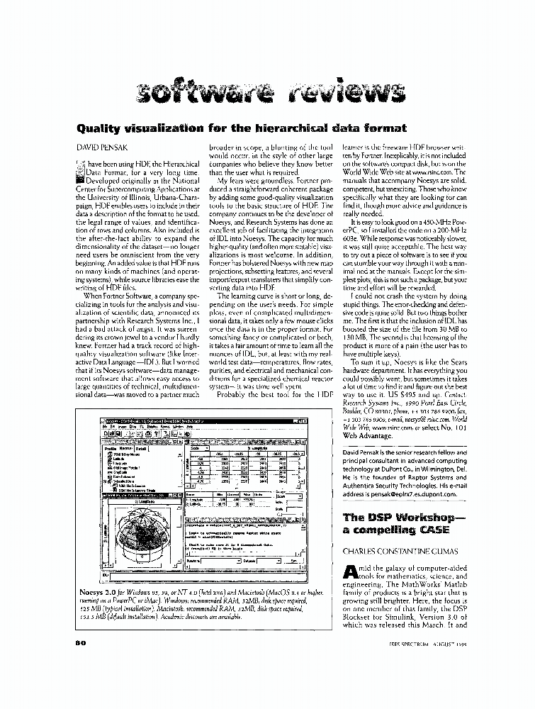 Quality visualization for the hierarchical data format [Software ...