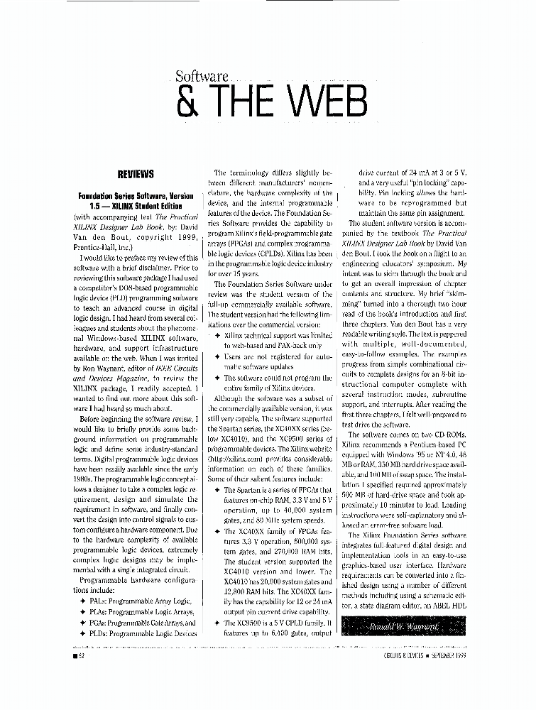 Software and the Web | IEEE Journals & Magazine | IEEE Xplore