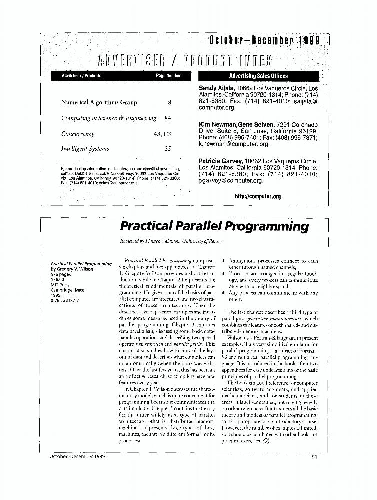 Practical parallel programming | IEEE Journals & Magazine | IEEE Xplore
