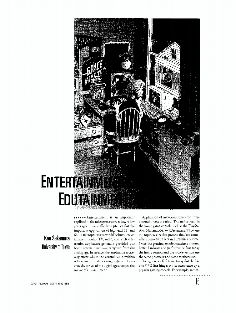 Entertainment and Edutainment | IEEE Journals & Magazine | IEEE Xplore