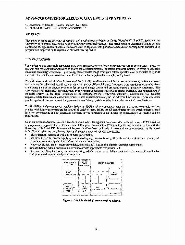 Advanced drives for electrically propelled vehicles | IET Conference ...