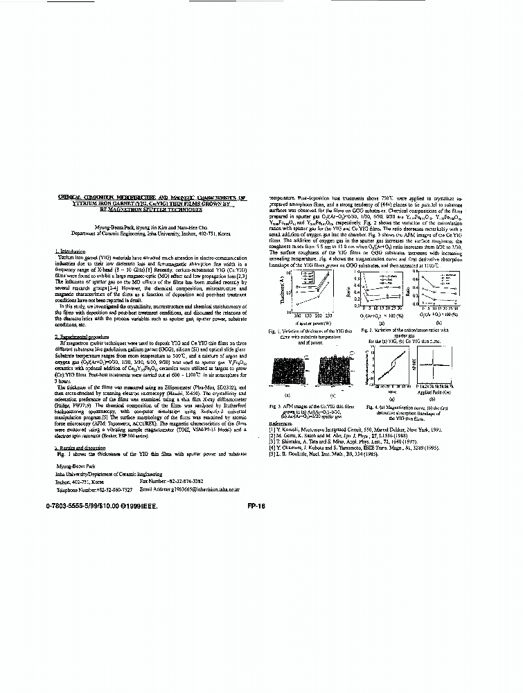 Chemical composition microstructure and magnetic characteristics of ...