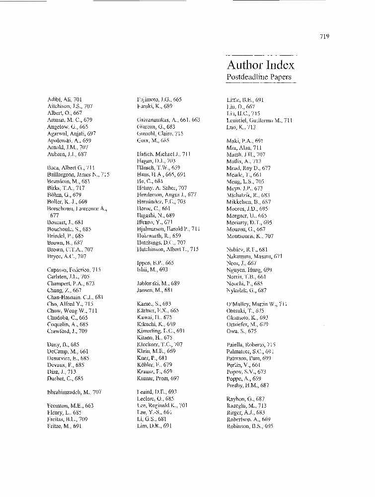 Author index | IEEE Conference Publication | IEEE Xplore