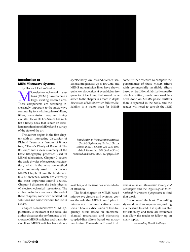 Book/Software Reviews | IEEE Journals & Magazine | IEEE Xplore