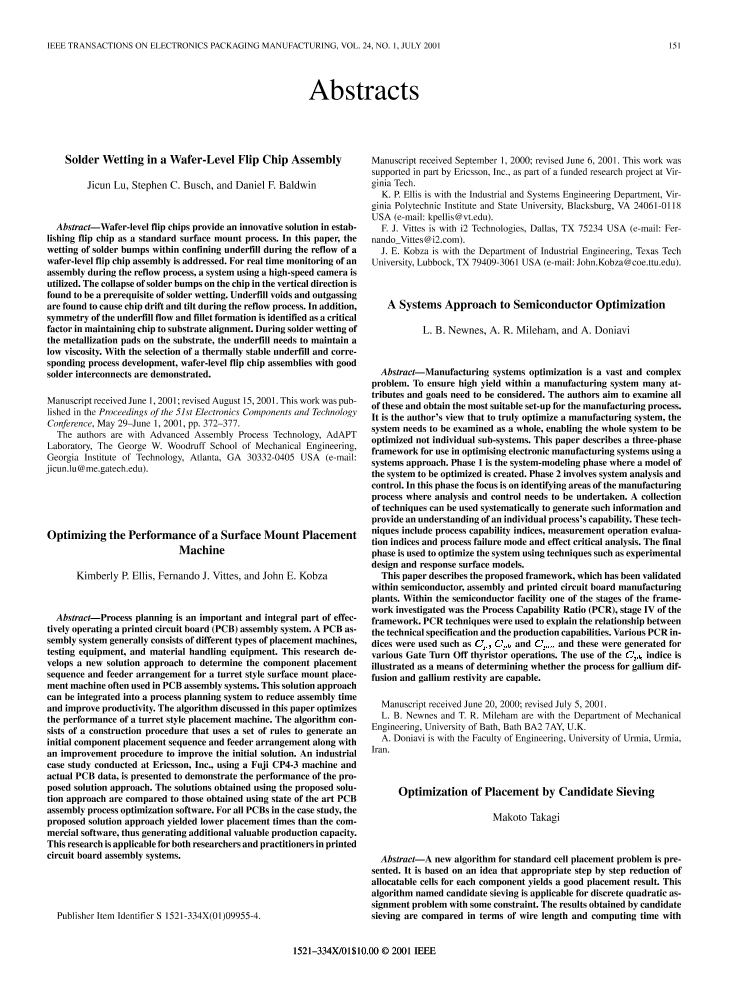 Abstracts | IEEE Journals & Magazine | IEEE Xplore