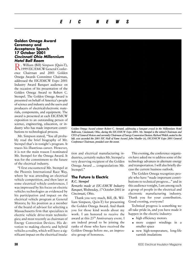 The future is electric | IEEE Journals & Magazine | IEEE Xplore