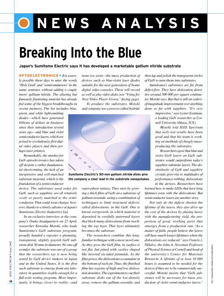 Breaking into the blue | IEEE Journals & Magazine | IEEE Xplore