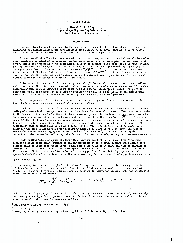 Binary coding | IEEE Journals & Magazine | IEEE Xplore