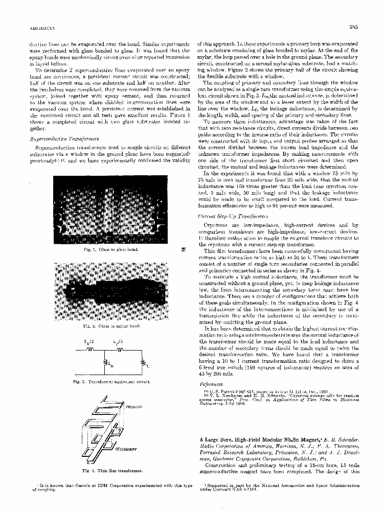 A large bore, high-field modular Nb3Sn magnet | IEEE Journals ...