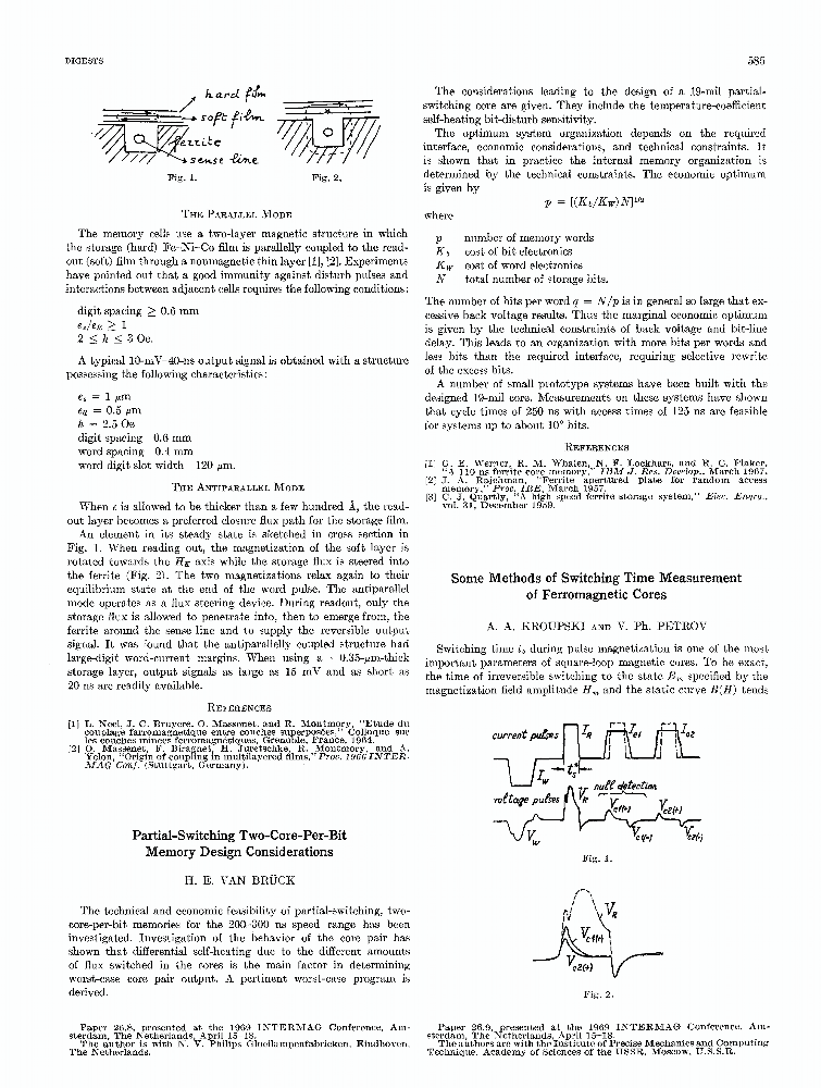 Partial-switching two-core-per-bit memory design considerations | IEEE ...