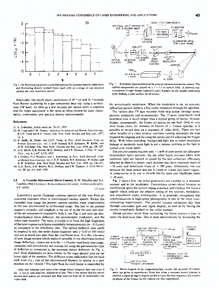 A versatile microsecond movie camera | IEEE Journals & Magazine | IEEE ...