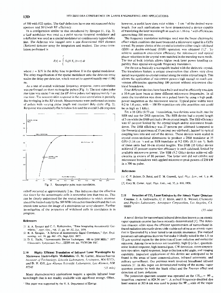 Highly efficient translation of infrared laser wavelengths by microwave ...