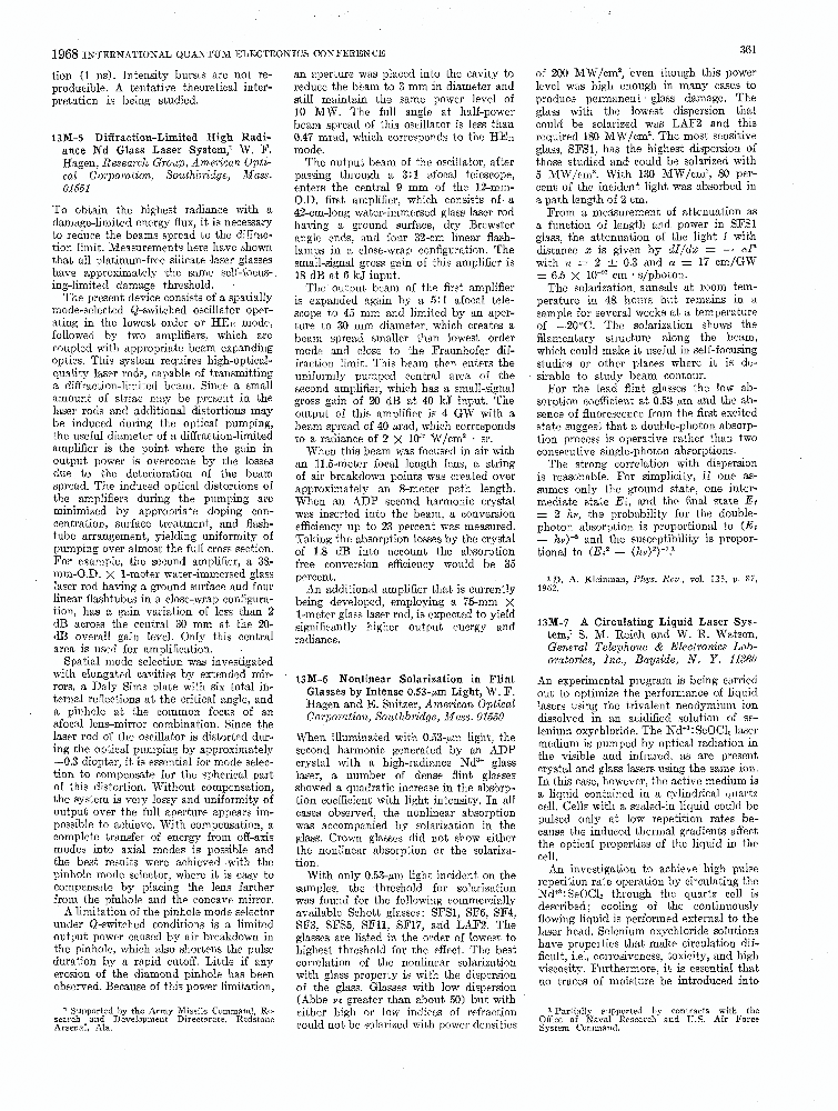 A circulating liquid laser system | IEEE Journals & Magazine | IEEE Xplore