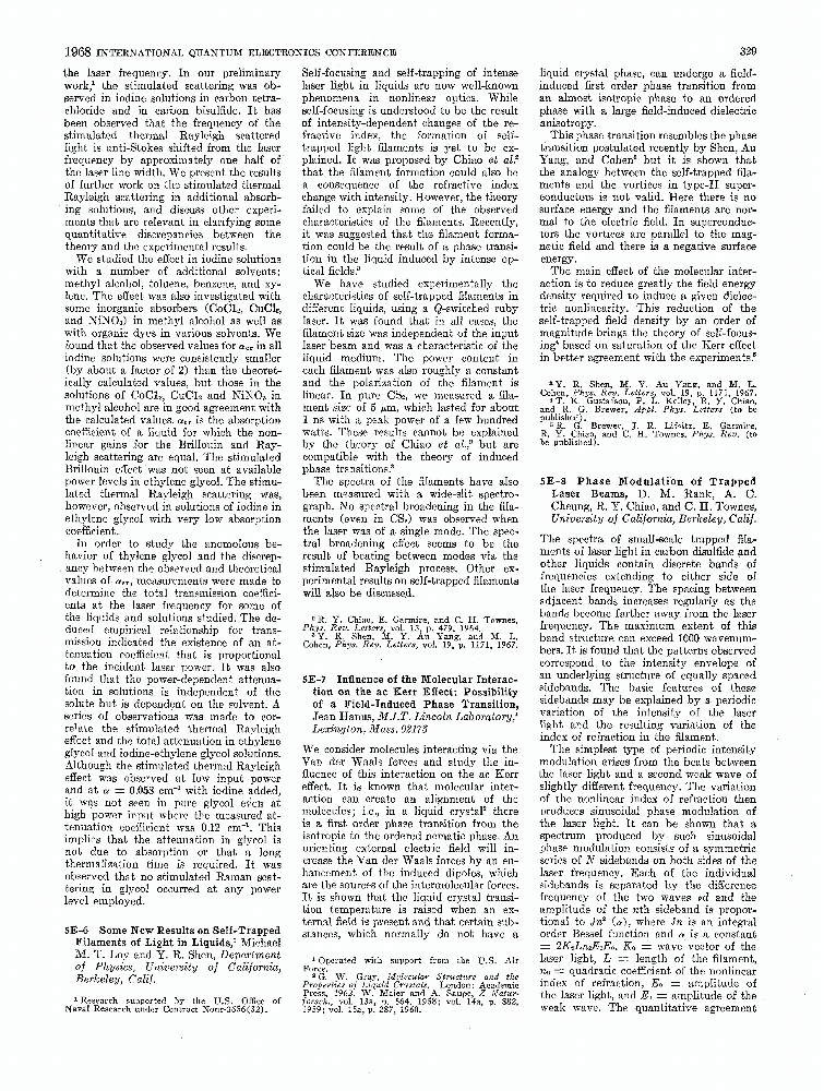 Influence of the molecular interaction on the ac Kerr effect ...